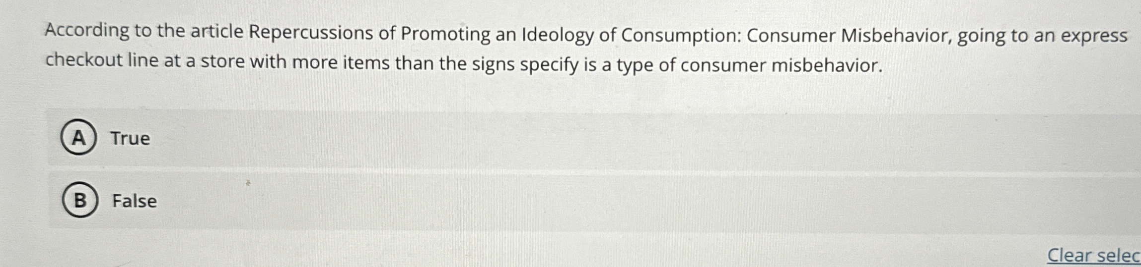 Solved According to the article Repercussions of Promoting | Chegg.com