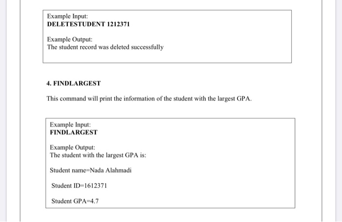Solved Program Description: Write a program to save a list | Chegg.com