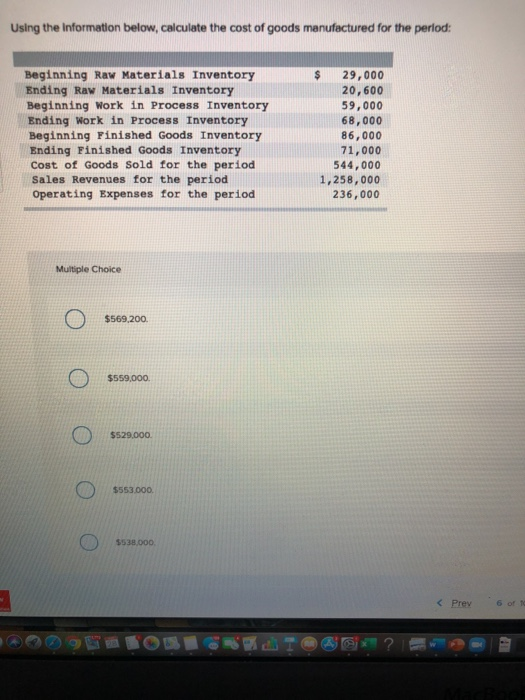 Solved Using the information below, calculate the cost of | Chegg.com