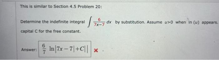 Solved This is similar to Section 4.5 Problem 20 : Determine | Chegg.com