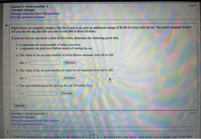 Solved Lion Question 6. Points possible: 2 Unlimited | Chegg.com