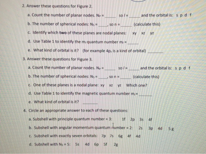 Solved th Useful Equations: Principle Quantum number n has | Chegg.com
