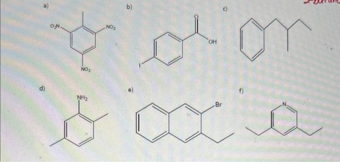 Solved 12. Provide the lUPAC name for the following | Chegg.com
