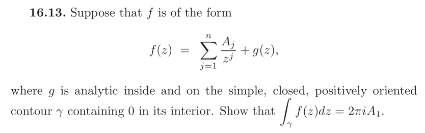 Solved 16.13. ﻿Suppose that f ﻿is of the | Chegg.com