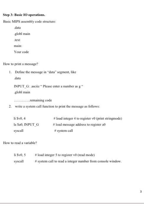 Objective • Learn how to run and debug MIPS assembly | Chegg.com Objective • Learn how to run and debug MIPS assembly | Chegg.com