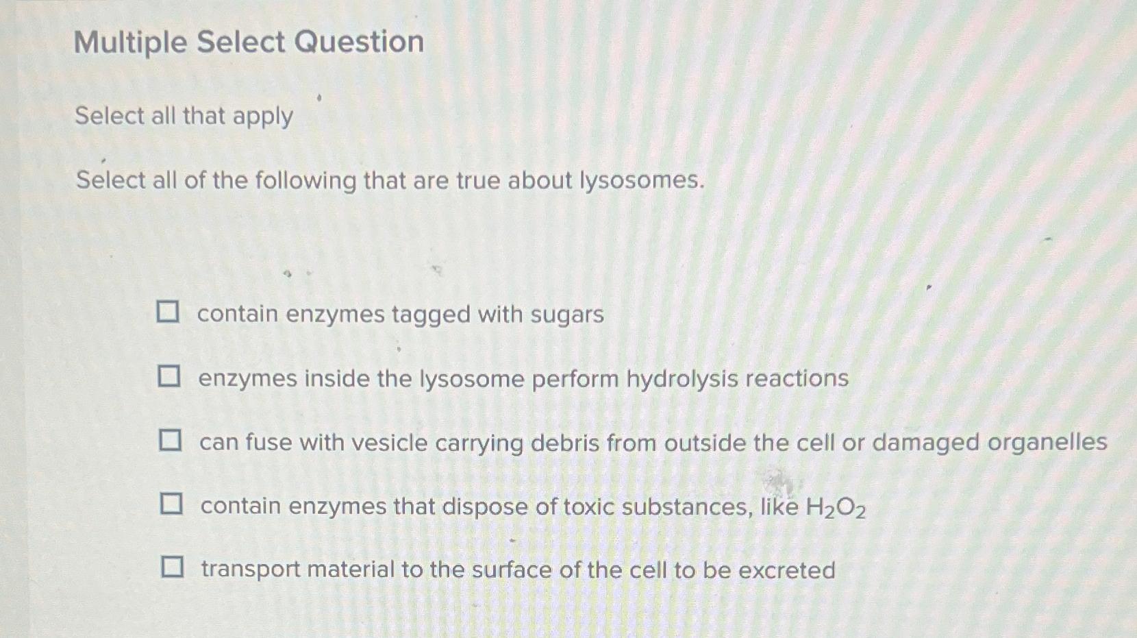 Solved Multiple Select QuestionSelect all that applySelect | Chegg.com
