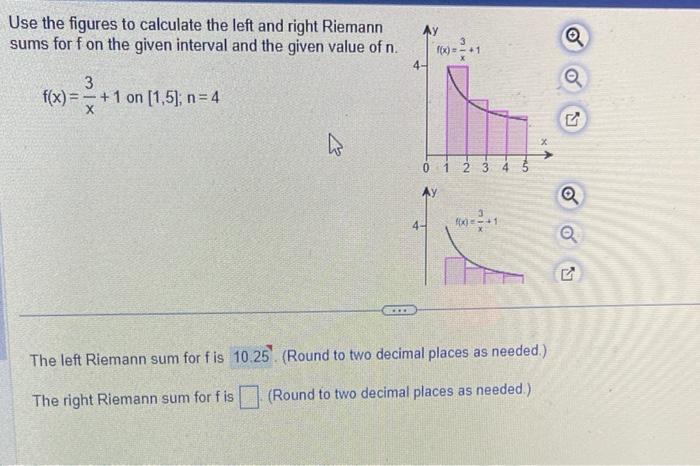 Solved Use the figures to calculate the left and right | Chegg.com