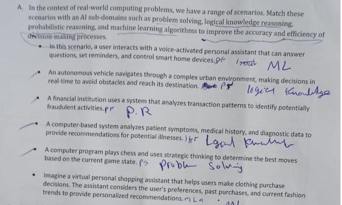 Solved A. ﻿In the context of real-world computing problems, | Chegg.com