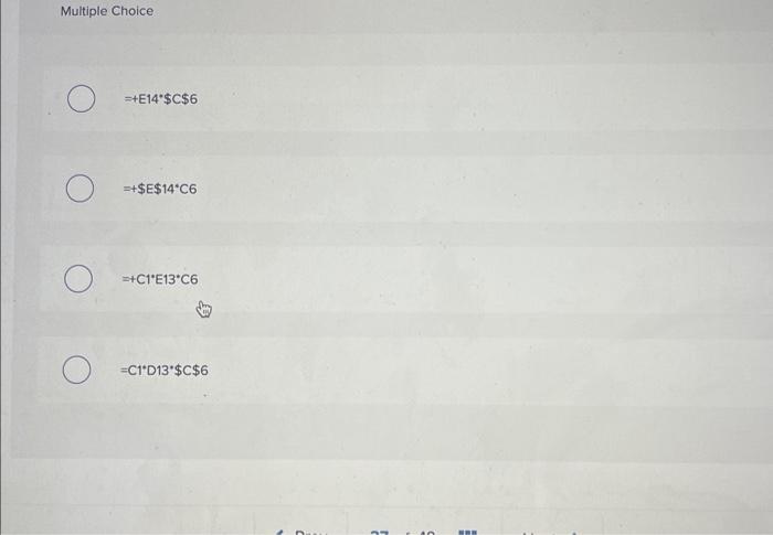 Solved Which of the following formulas does NOT yield the | Chegg.com