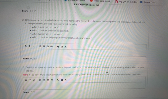 Solved 1. Use this data table and graph to collect and | Chegg.com