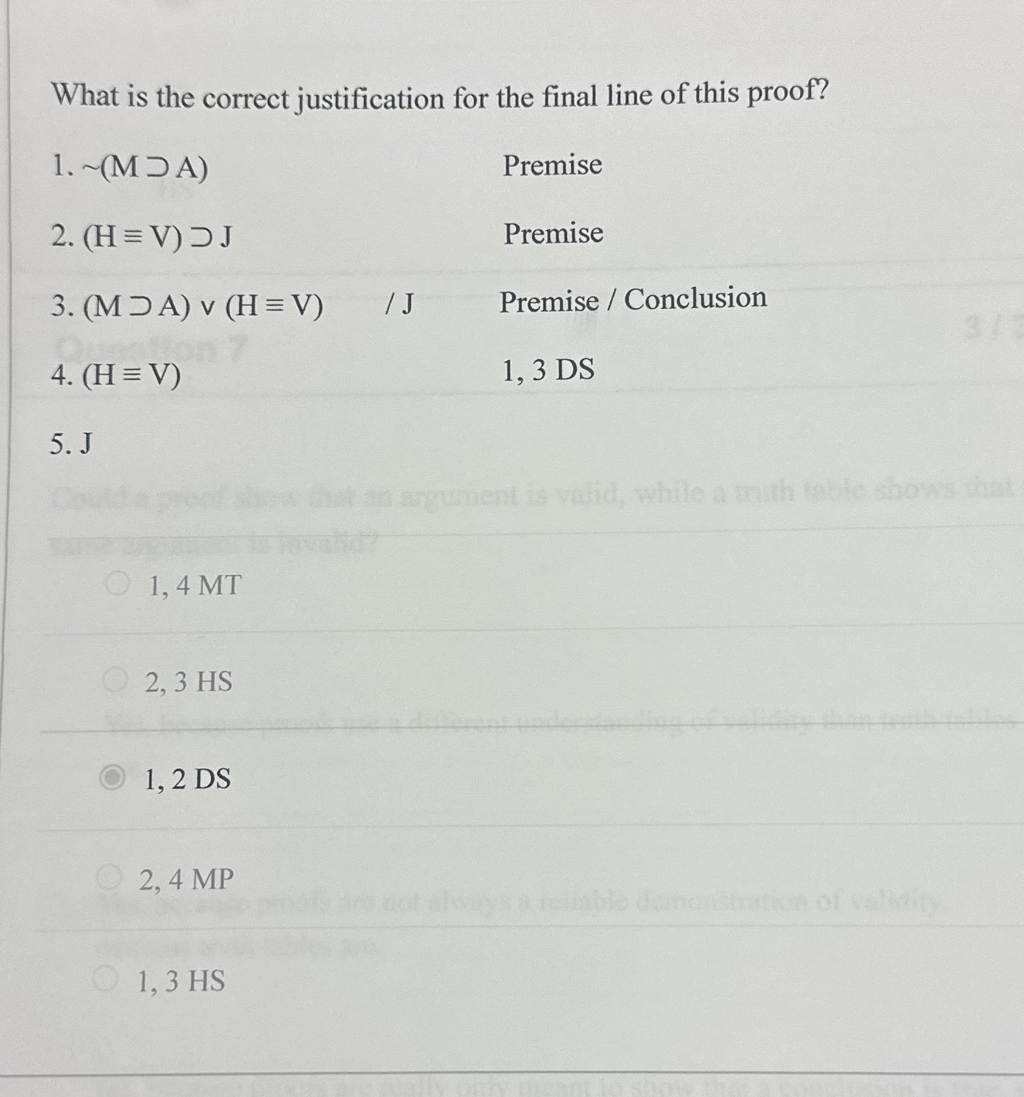 What is the correct justification for the final line | Chegg.com
