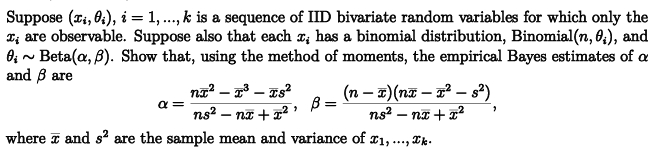 Solved Suppose (xi,θi),i=1,....,k ﻿is a sequence of IID | Chegg.com