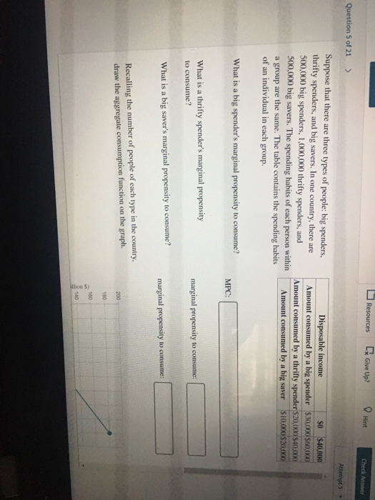 Solved Resources Ex Give Up? Hint Check Answer Question 5 of | Chegg.com