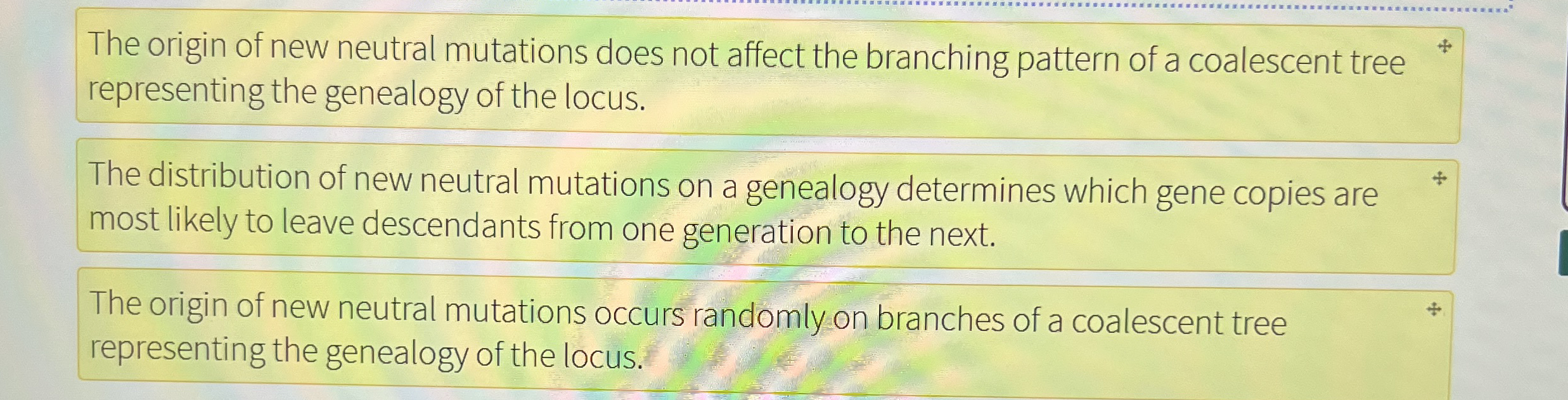 Solved True or False?The origin of new neutral mutations | Chegg.com