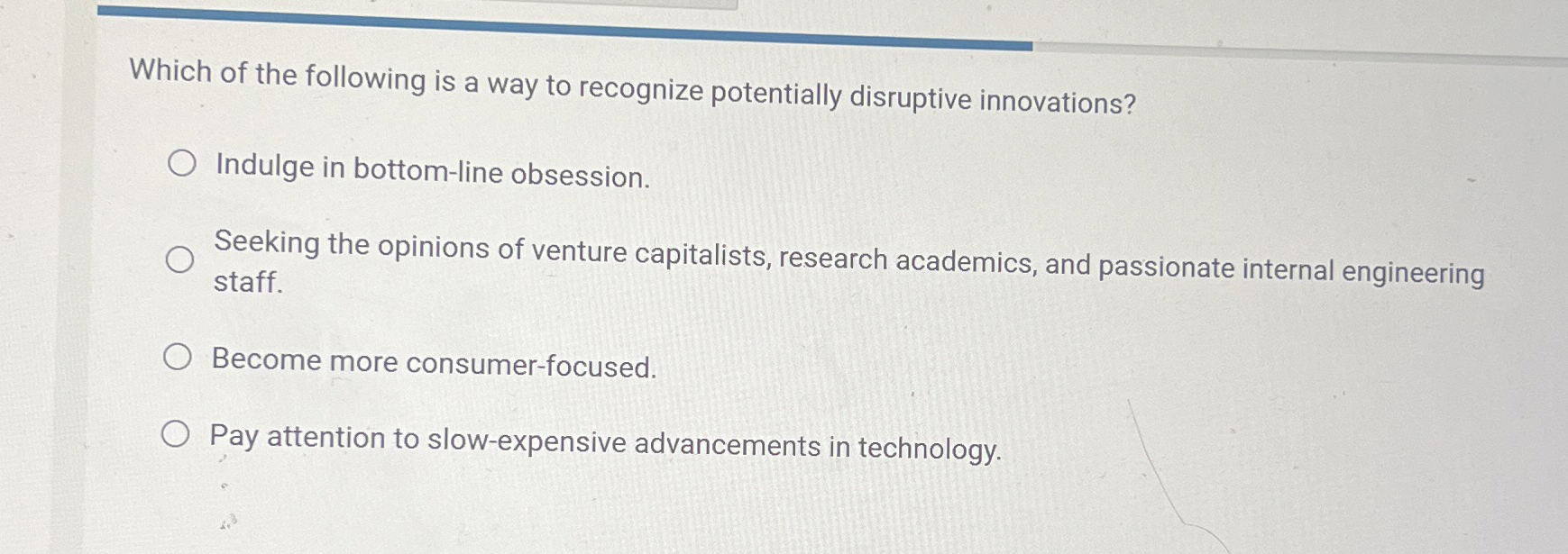 Solved Which of the following is a way to recognize | Chegg.com