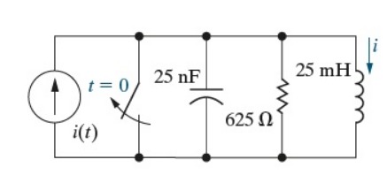 Solved There is no initial energy in the circuit before the | Chegg.com