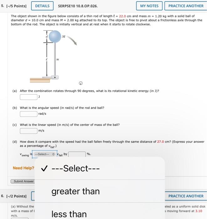 Solved The object shown in the figure below consists of a | Chegg.com