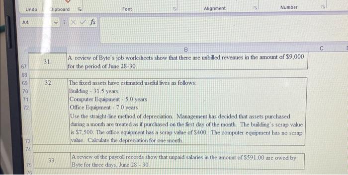 Byte of Accounting, Inc. Pranjali patel 8362 | Chegg.com