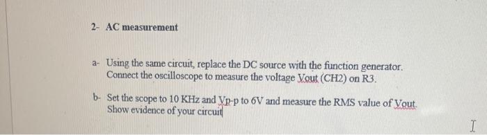 Solved a- Select using Multisim | Chegg.com