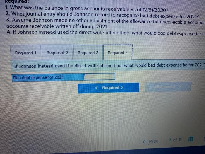 Solved Johnson Company calculates its allowance for | Chegg.com