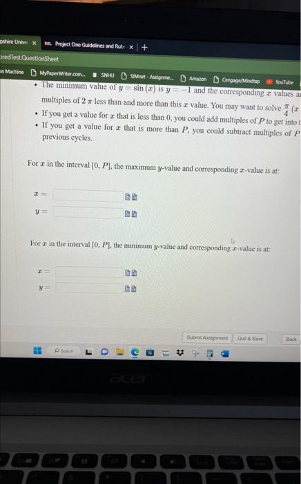 Solved Consider the function f(x)=4sin(4π(x−3))+8. State the | Chegg.com
