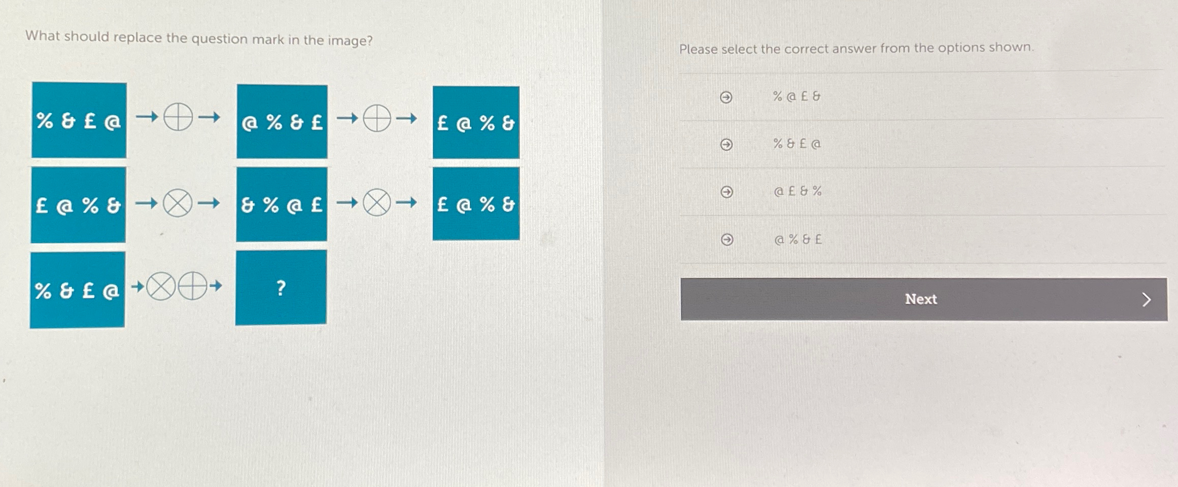Solved What should replace the question mark in the | Chegg.com