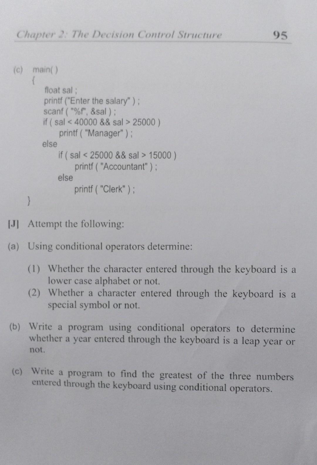 Solved If If Else Nested If Elses A What Would Be The 5900