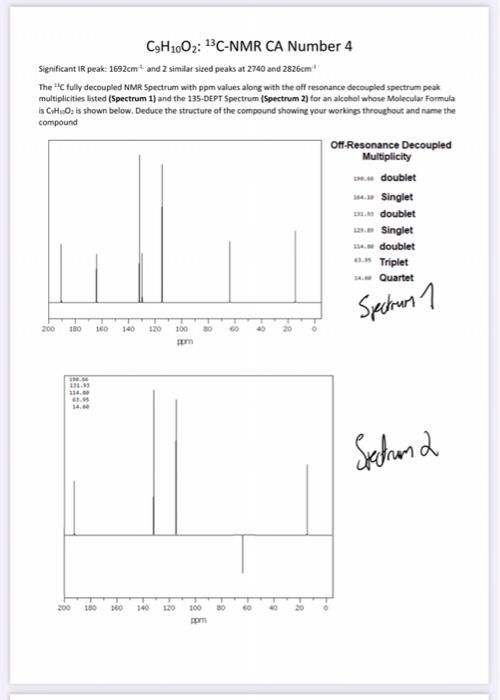 Solved please solve the c13 nmr accurately as I had asked | Chegg.com