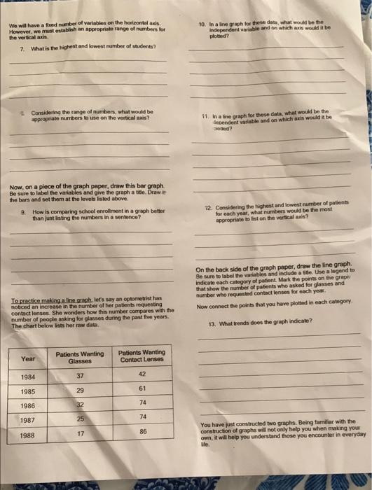 Solved 2. How does the enrollment in physical en Com with | Chegg.com