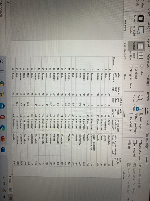 Draw Design Layout References Mailings Review View | Chegg.com