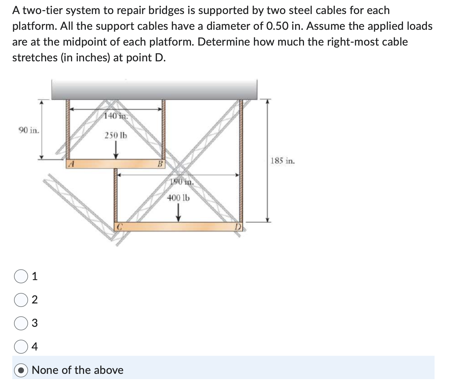 Solved A two-tier system to repair bridges is supported by | Chegg.com