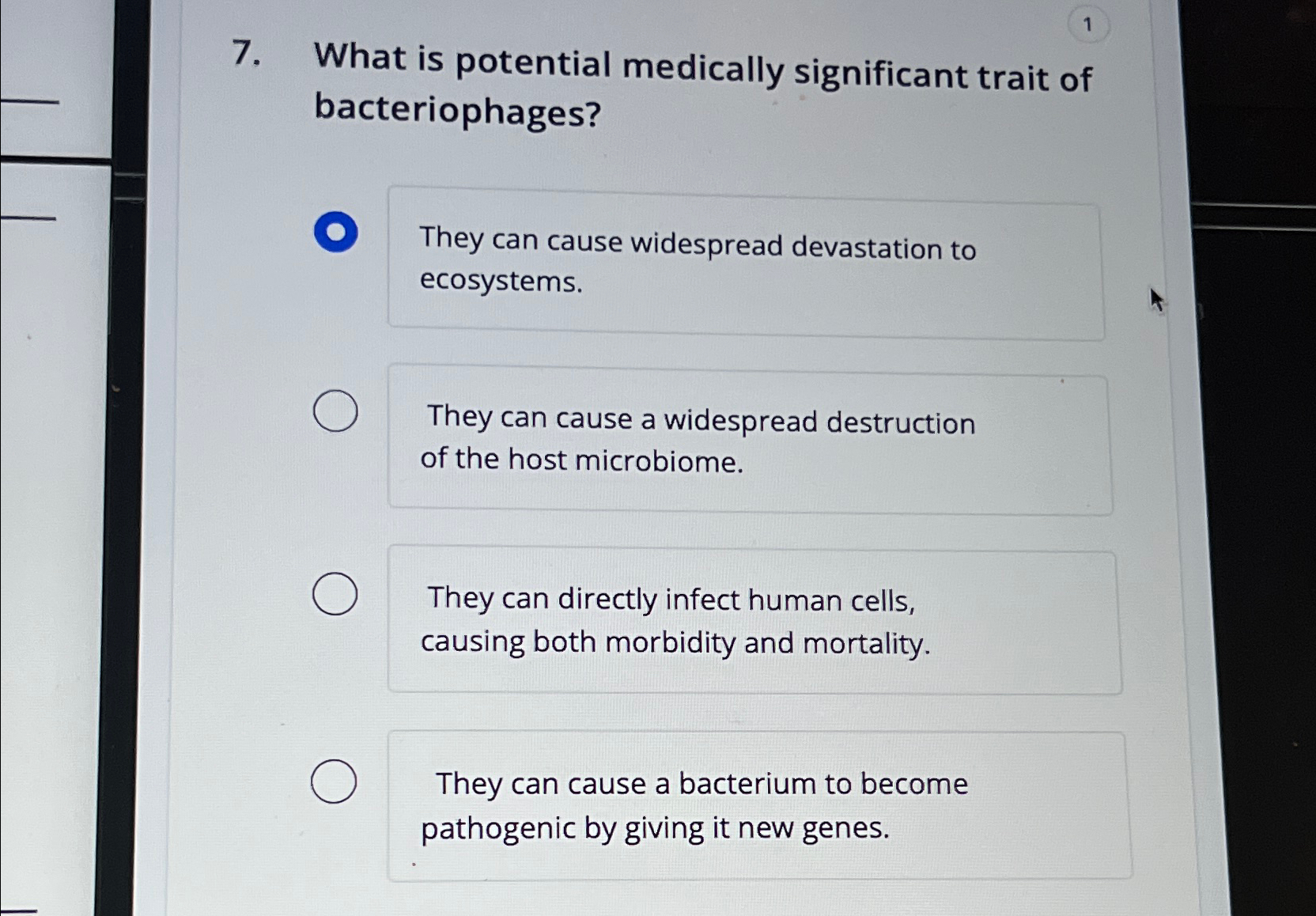 Solved 17. ﻿What is potential medically significant trait of | Chegg.com