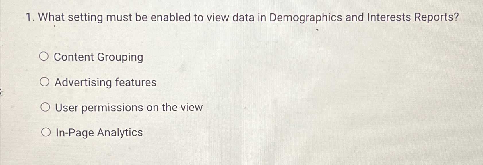 Solved What setting must be enabled to view data in | Chegg.com