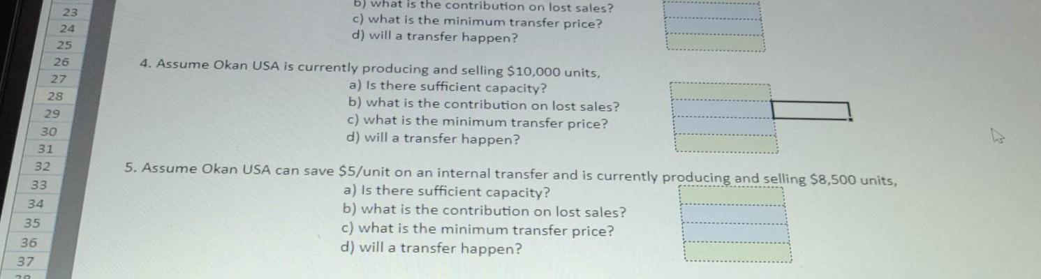 Solved Assume Okan USA and Okan Canada are owned by the same | Chegg.com