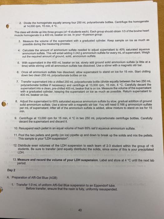 Solved Name: Experiment: LDH Prelab Assignment ***Preparing | Chegg.com