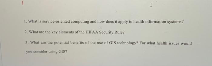 Solved 1. What is service-oriented computing and how does it | Chegg.com