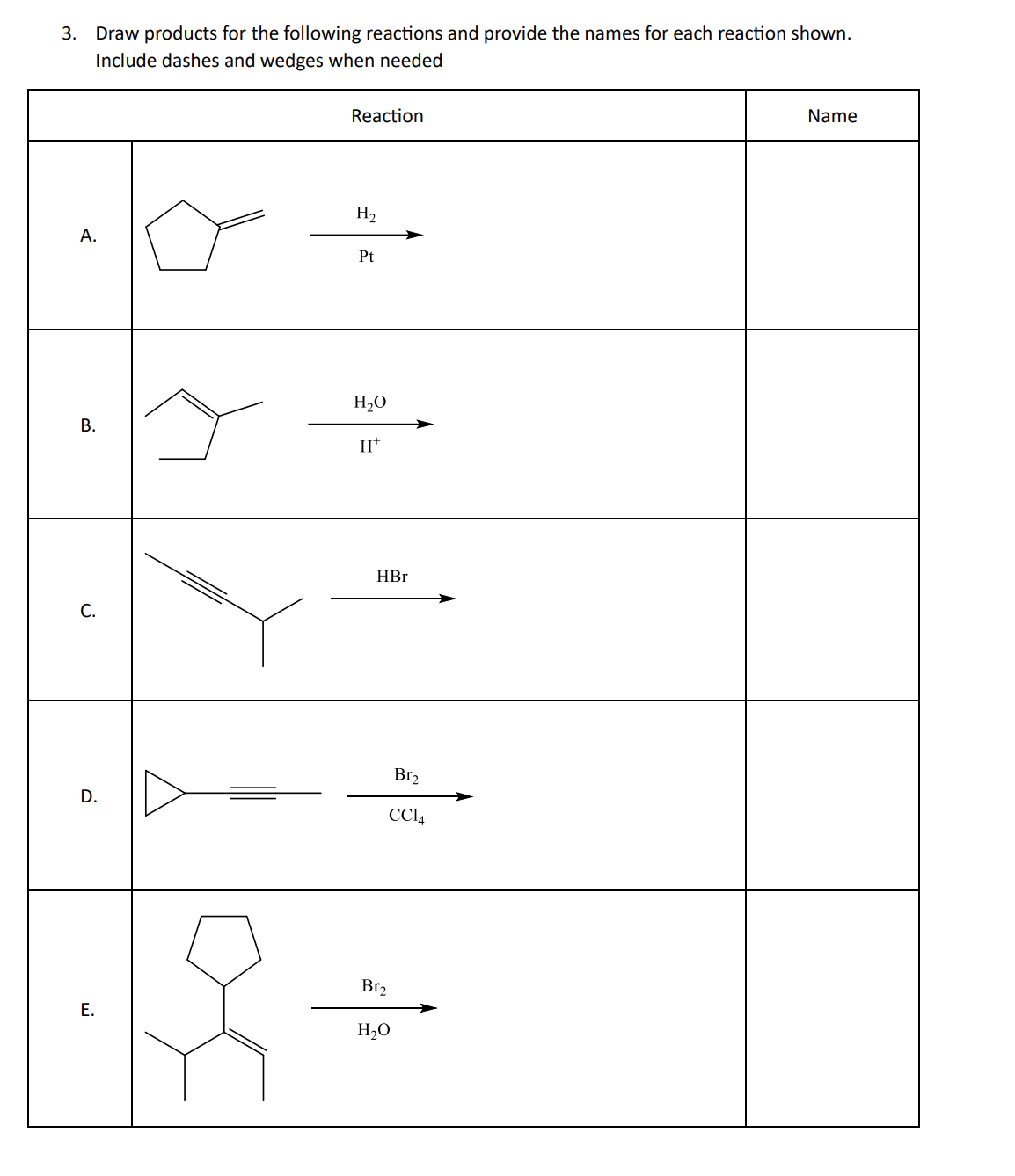 Solved Provide reagents that can allow the transformation | Chegg.com