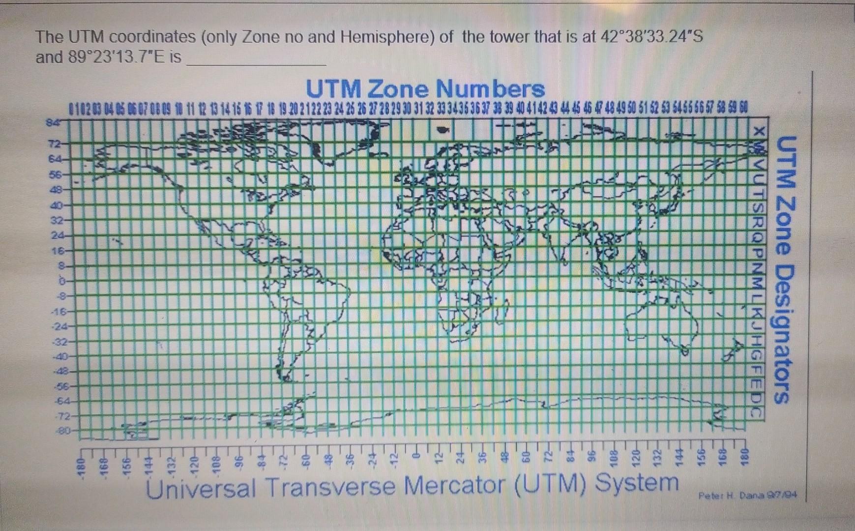 Universal Transverse Mercator (UTM) Coordinate System GIS, 48% OFF