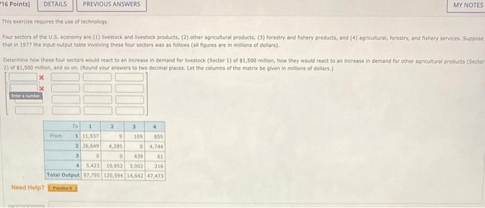 Solved four sectors of the U. .5. economy are (1) tivetock | Chegg.com