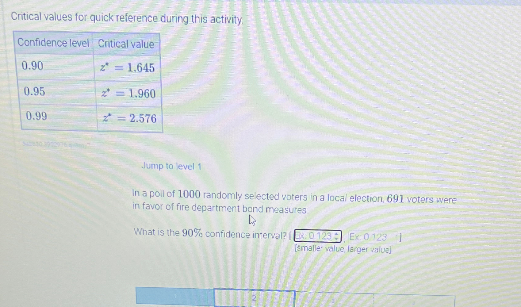 Solved Critical values for quick reference during this | Chegg.com