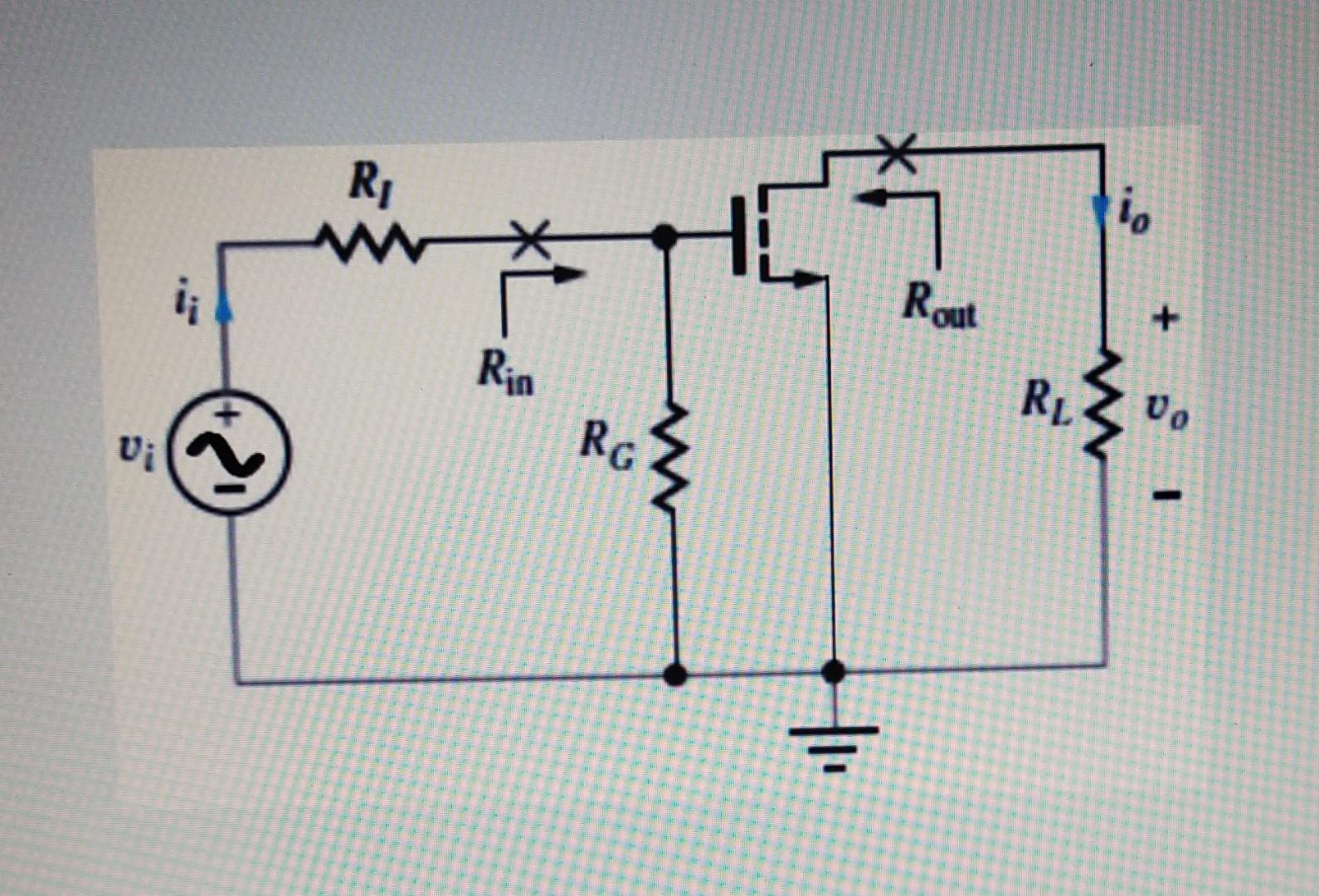 Solved Referring To The Ac Equivalent Circuit In Figure Q1
