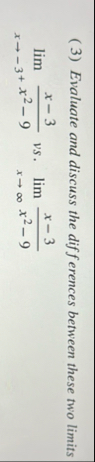 Solved (3) ﻿Evaluate and discuss the diff erences between | Chegg.com