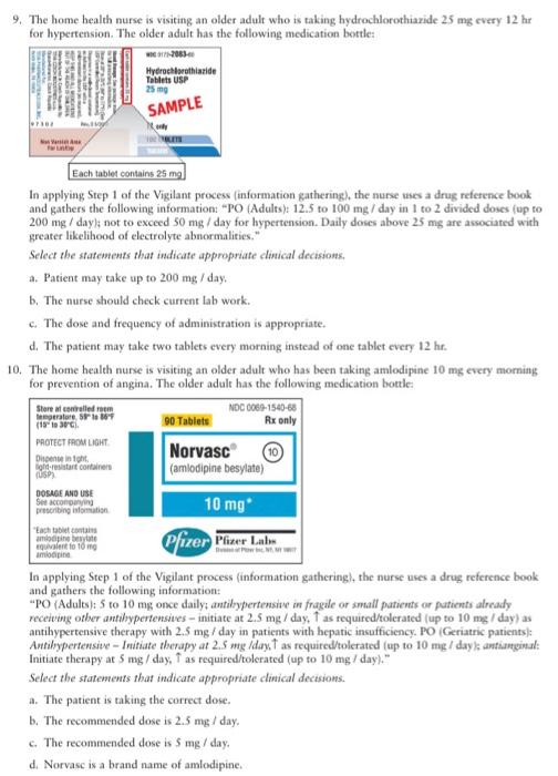 Solved nstructions: Use the physician's orders and the | Chegg.com