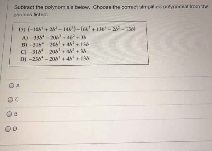 Solved Choose the correct answers from the dropdowns to | Chegg.com