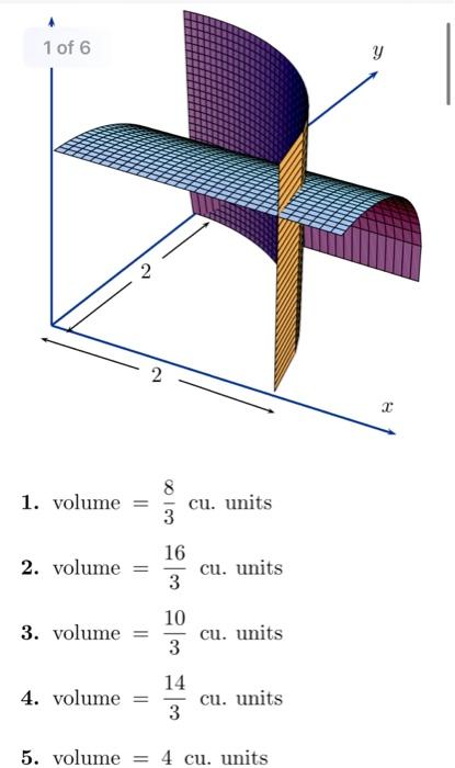 Solved Find the volume of the solid in the first octant | Chegg.com