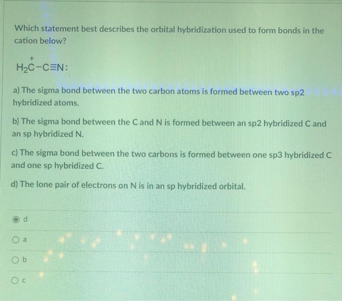 Solved Question 1 2 pts Which of the following compounds has | Chegg.com