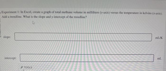 Experiment 1 In Excel Create A Graph Of Total