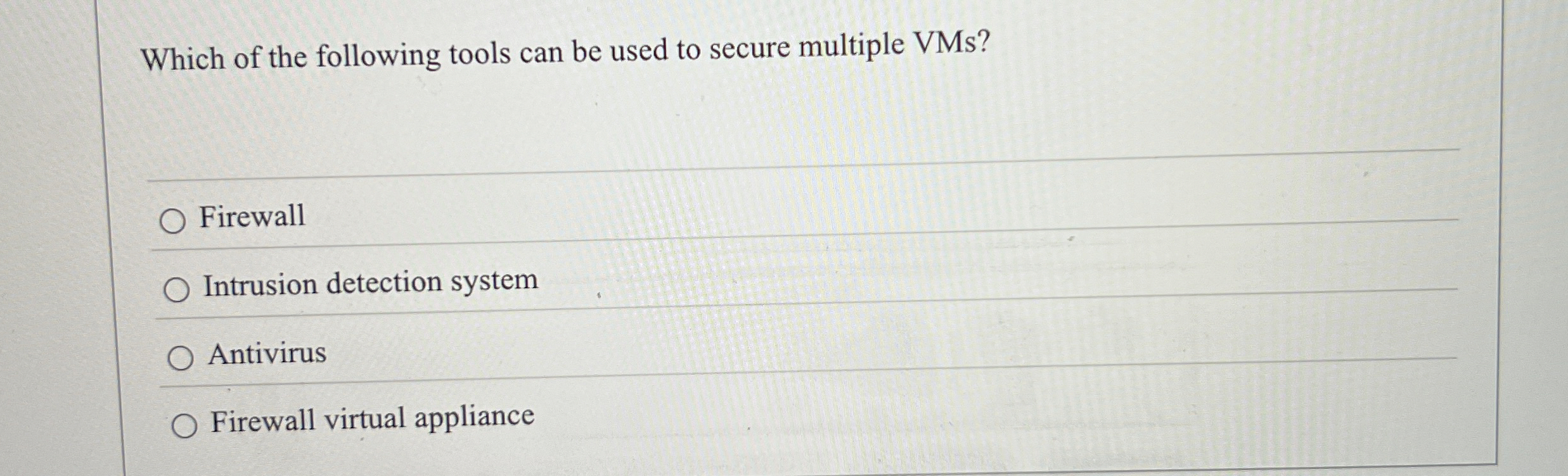 Solved Which of the following tools can be used to secure | Chegg.com