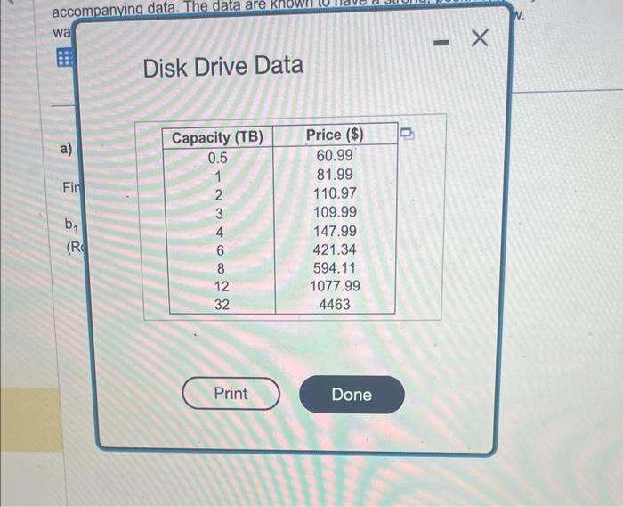 Solved Disk drives have been getting larger. Their capacity | Chegg.com