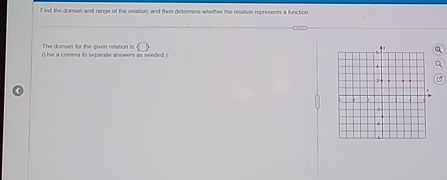 Solved Find The Domain And Range Of The Relation And Then